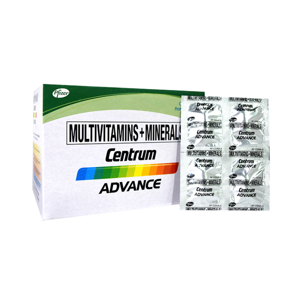 CENTRUM ADVANCE Multivitamins / Minerals Film-Coated Tablet 1's price ...